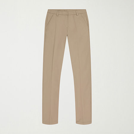 Click here for IZOD Womens Straight Flat Front Pant  4  Beige prices