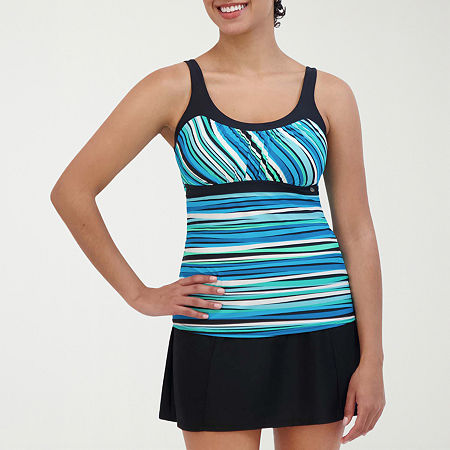 Click here for ZeroXposur Tankini Swimsuit Top  X-small  Green prices