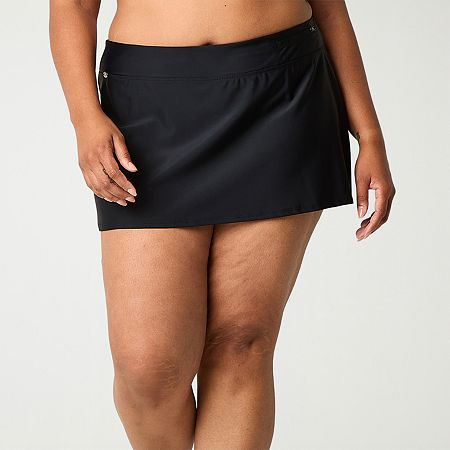 Click here for ZeroXposur Womens Comfort Waistband Plus Swim Skir... prices