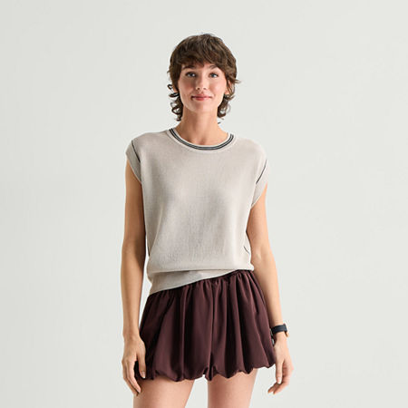 Click here for Stylus Womens Crew Neck Sleeveless Pullover Sweate... prices