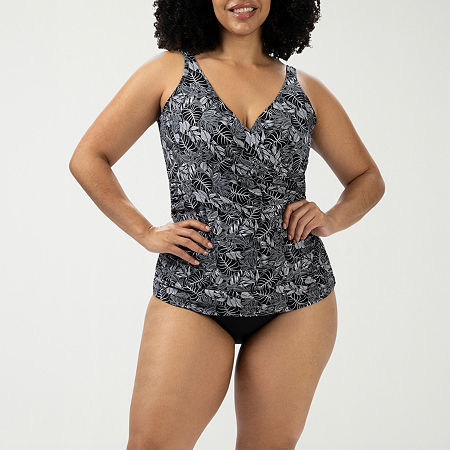Click here for Womens Dolfin(R) Aquashape Botanical Wrap Tankini... prices