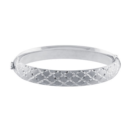Click here for Womens Sterling Silver Bangle Bracelet  One Size prices