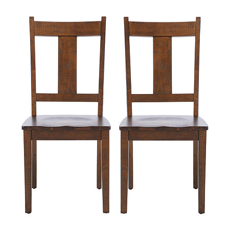 Sergio Dining Chair  Set of 2 - Rust