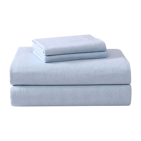 Click here for Laura Ashley(R) Solid Cotton Flannel Sheet Set prices