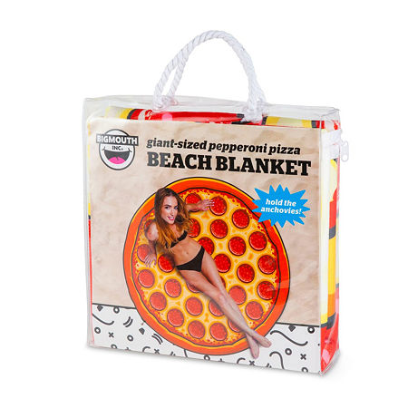 Click here for Gigantic Pizza Beach Blanket  One Size  Multiple C... prices