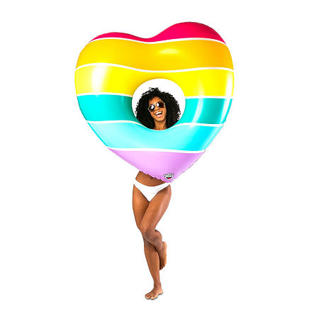 Click here for Big Mouth Pride Heart Float  One Size  Multiple Co... prices