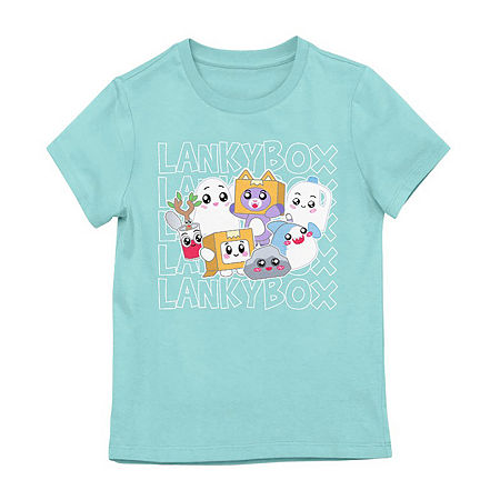 Click here for Little & Big Kid Girls Round Neck Short Sleeve Reg... prices
