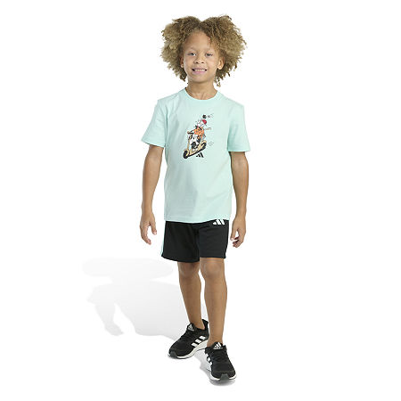 Click here for adidas Little Boys 2-pc. Short Set  4  Blue prices