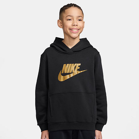 Click here for Nike Big Kids Sportswear Gold Holiday Satin Club F... prices
