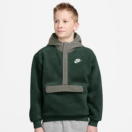 Click here for Nike Boys or Girls Sportswear Quarter Zip Long-Sle... prices