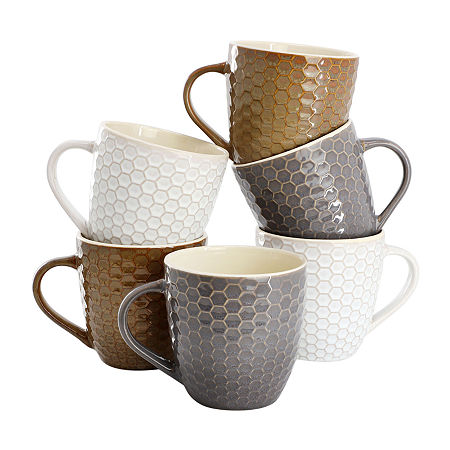 Click here for Elama Honeycomb 6 Piece Assorted 6-pc. Geometric C... prices