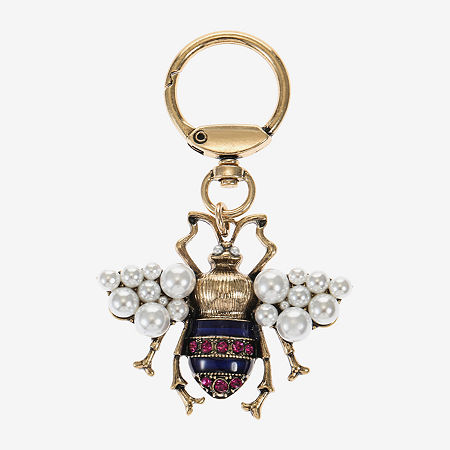 Click here for Bijoux Bar Gold Tone Bee Bag Charm  One Size  Yell... prices