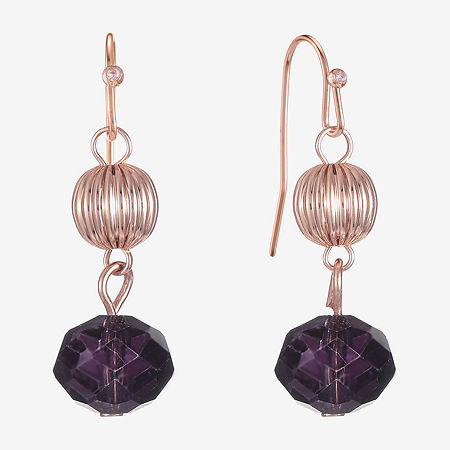 Click here for Liz Claiborne Gold Tone Womens Round Drop Earrings... prices