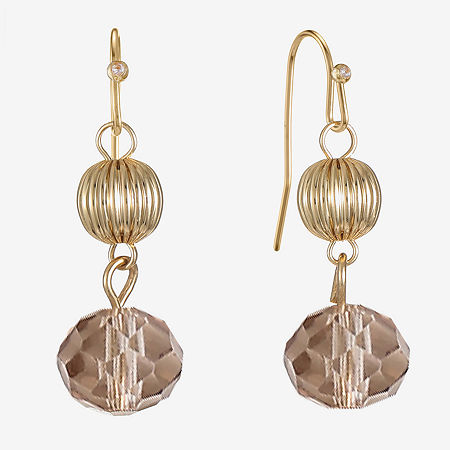 Click here for Liz Claiborne Gold Tone Womens Round Drop Earrings... prices