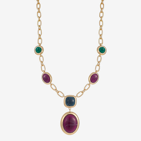 Click here for Monet Jewelry Gold Tone Womens 18 Inch Y Necklace... prices