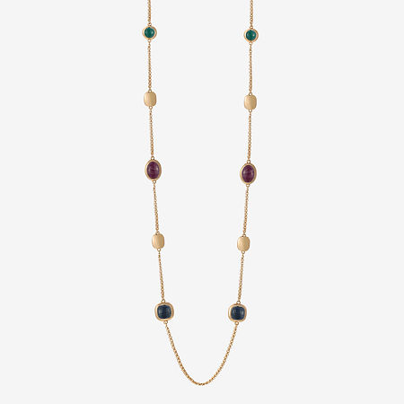 Click here for Monet Jewelry Gold Tone Womens 36 Inch Strand Neck... prices