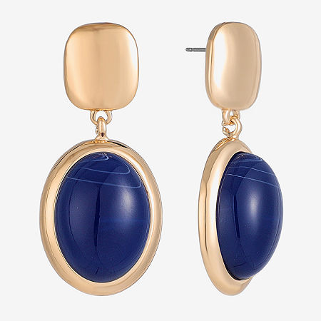 Click here for Monet Jewelry Gold Tone Womens Oval Hypoallergenic... prices