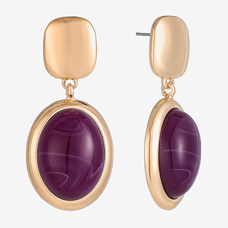 Click here for Monet Jewelry Gold Tone Womens Oval Hypoallergenic... prices