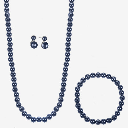 Click here for Monet Jewelry Timeless Collar Necklace And Stud Ea... prices