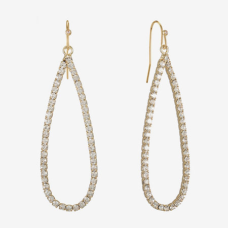Click here for Monet Jewelry Timeless Gold Tone Womens Glass Drop... prices