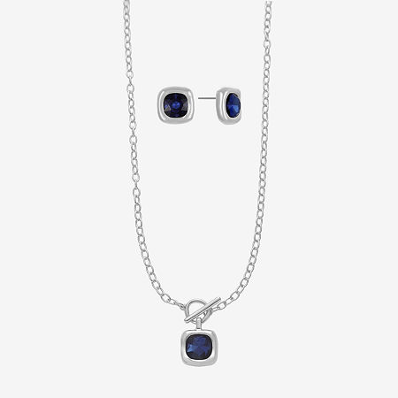Click here for Liz Claiborne Pendant Toggle Necklace & Stud Earri... prices