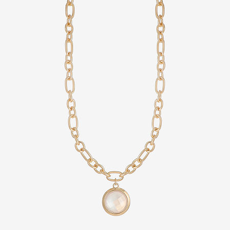 Click here for Liz Claiborne Gold Tone Womens 17 Inch Pendant Nec... prices