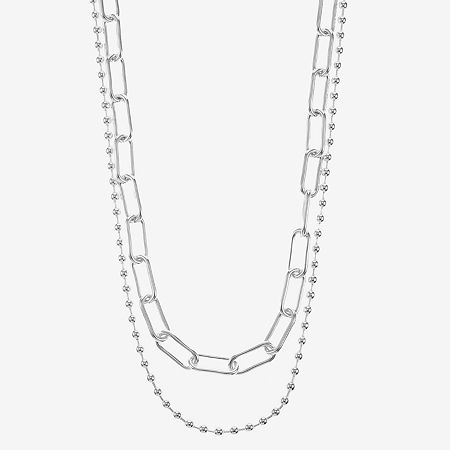 Click here for Liz Claiborne Womens 17 Inch Paperclip Chain Neckl... prices