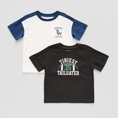 Click here for Okie Dokie Toddler & Little Boys Crew Neck Short S... prices