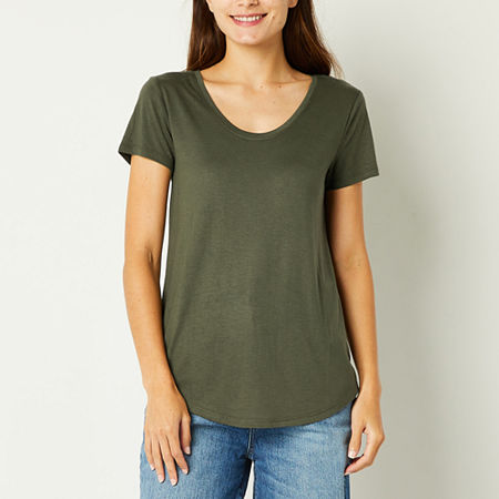 Click here for a.n.a Womens Scoop Neck Short Sleeve Tall T-Shirt... prices