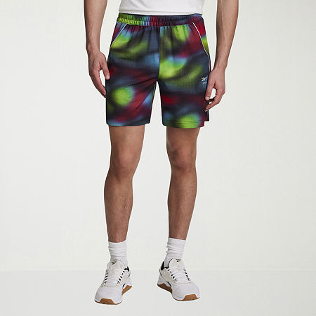 Click here for Reebok Mens 7 Mid Rise Drawstring Waist Workout Sh... prices