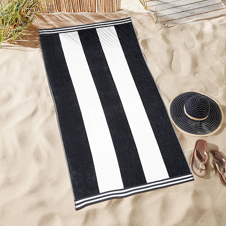 Click here for SUPERIOR Cabana Stripe Oversized Beach Towel Quick... prices