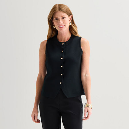 Click here for Liz Claiborne Womens Crew Neck Button Sweater Vest... prices