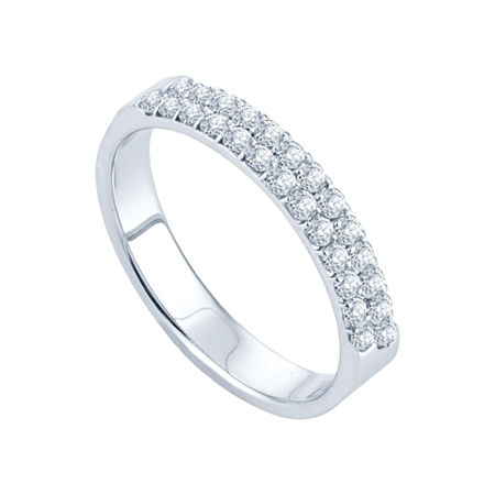 Click here for 1/2 CT.T.W. Natural Diamond Band 14K White Gold  5... prices