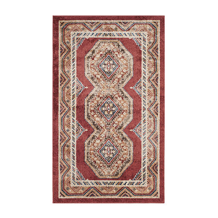Safavieh Alvin Traditional Rug  One Size  Red