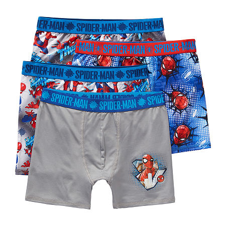 Click here for Spiderman Big Kid Boys 4 Pair Boxer Briefs  8  Red prices