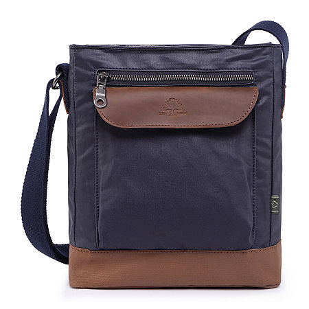 Tsd Brand Urban Light Canvas Crossbody Handbag - Navy
