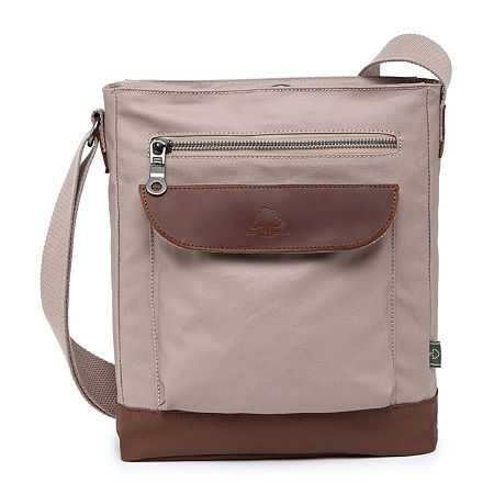 Click here for Tsd Brand Urban Light Canvas Crossbody Handbag - B... prices
