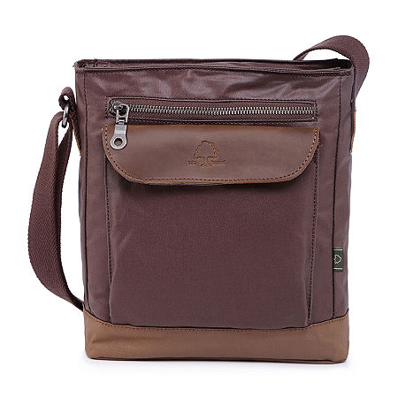 Tsd Brand Urban Light Canvas Crossbody Handbag - Brown