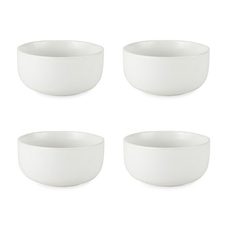 Click here for Loom + Forge Ren 4-pc. Stoneware Cereal Bowl  One... prices