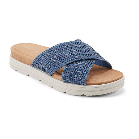Click here for Easy Spirit Womens Stacy Slide Sandals  6 1/2 Medi... prices