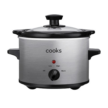 Click here for Cooks 1.5-Quart Slow Cooker  One Size  Stainless S... prices