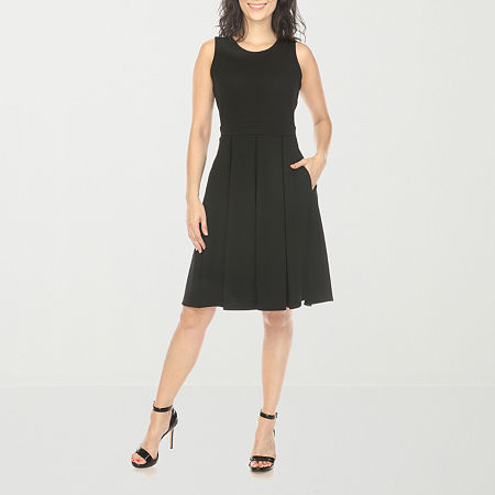 Click here for White Mark Womens Sleeveless Fit + Flare Dress  Sm... prices