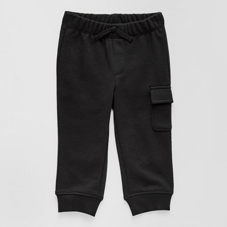 Click here for Okie Dokie Baby Boys Cuffed Regular Fit Jogger Pan... prices