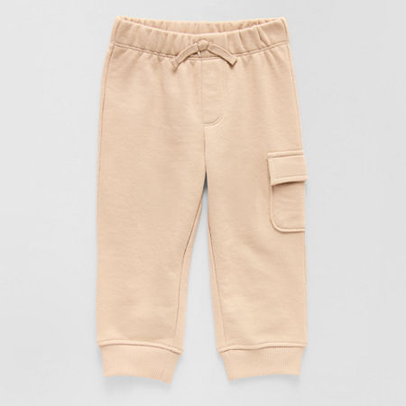 Click here for Okie Dokie Baby Boys Cuffed Regular Fit Jogger Pan... prices