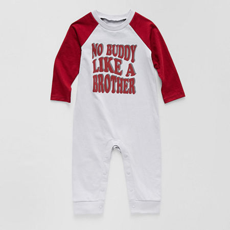 Click here for Okie Dokie Baby Boys Round Neck Long Sleeve Jumpsu... prices