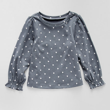 Click here for Okie Dokie Baby Girls Round Neck Long Sleeve Graph... prices