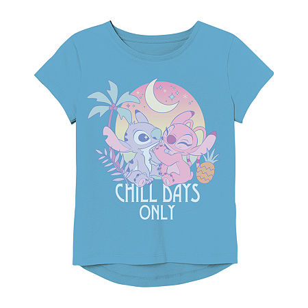 Click here for Little & Big Kid Girls Round Neck Short Sleeve Reg... prices