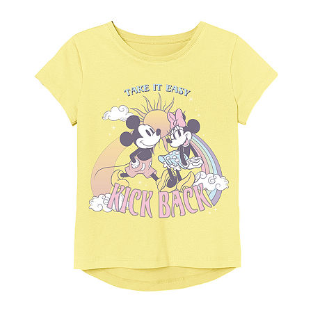 Click here for Little & Big Kid Girls Round Neck Short Sleeve Reg... prices