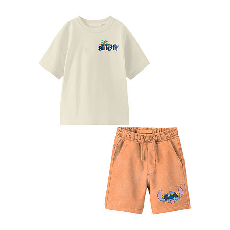 Click here for Disney Collection Little & Big Kid Boys 2-pc. Lilo... prices