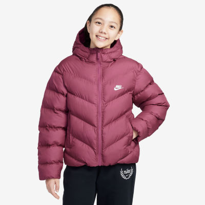 Nike Big Kid Girls Hooded Heavyweight Puffer Jacket - JCPenney